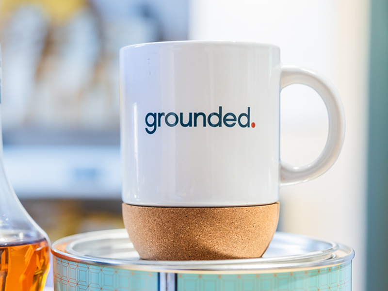 Grounded. café brand design development - Studio Denley